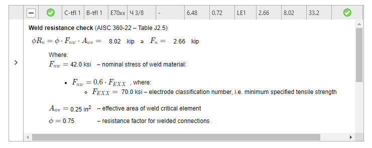 Partial Joint Penetration (PJP) groove weld | IDEA StatiCa
