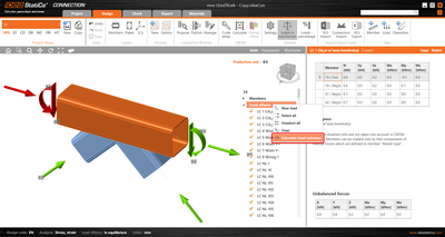 Extreme Load Selection in IDEA StatiCa | IDEA StatiCa