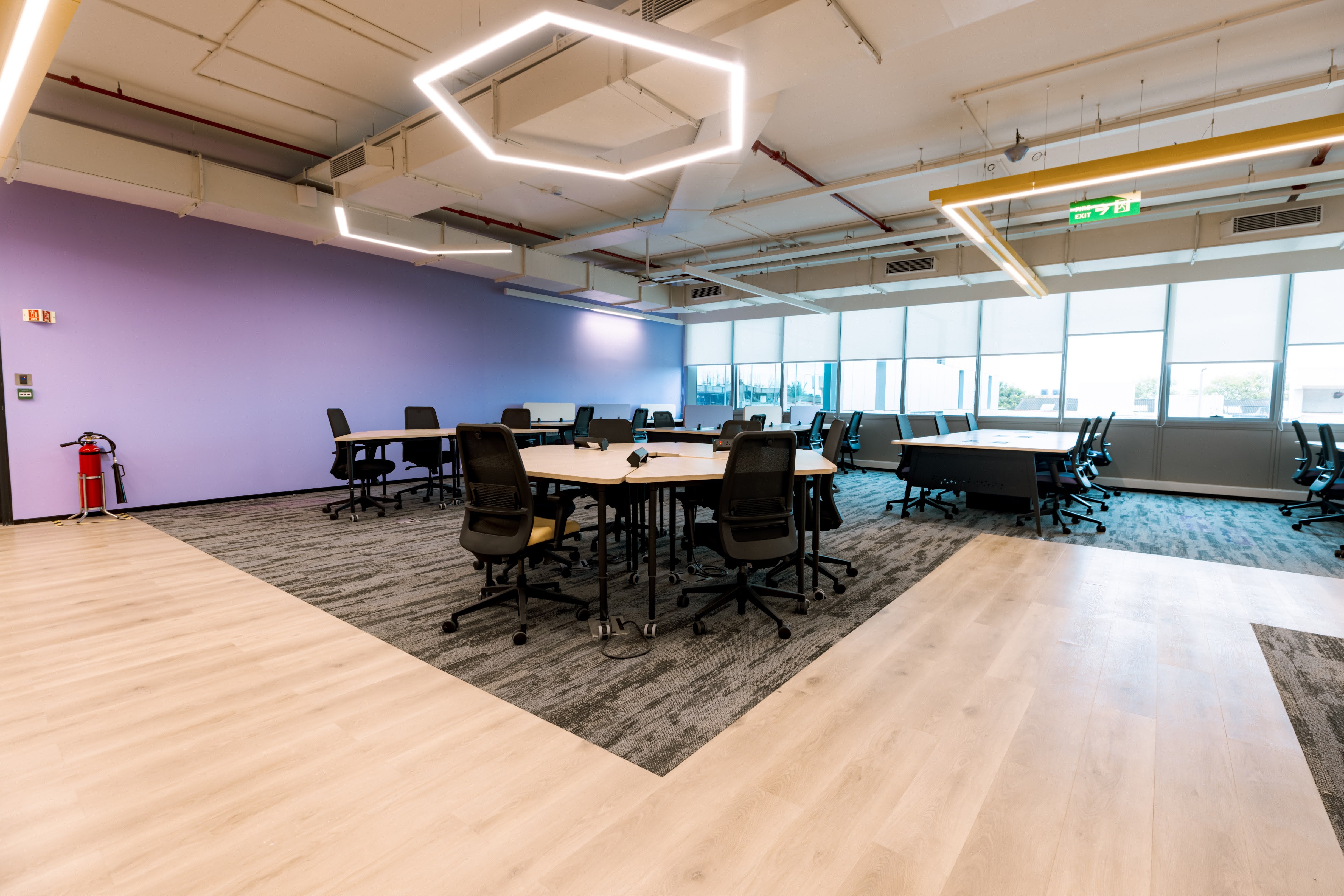 When brand identity defined the interior design of an MNC office in ...