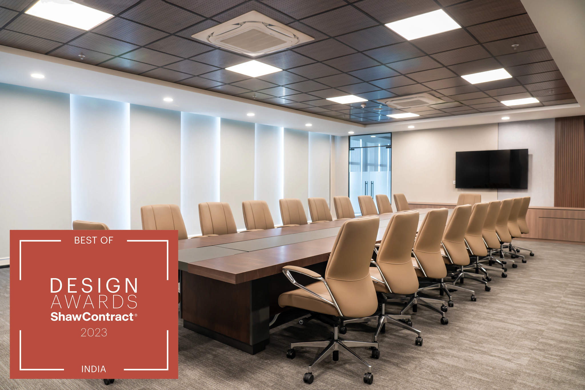 Shaw Contract Design Awards 2023: Featuring Vertical Layers collection. By Royale Infra ...