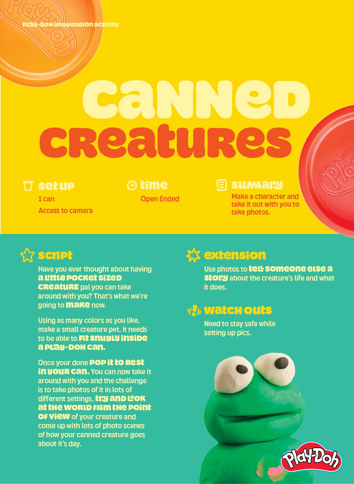 Play-Doh Kids Can Campaign, Imagination is a Superpower - Hasbro