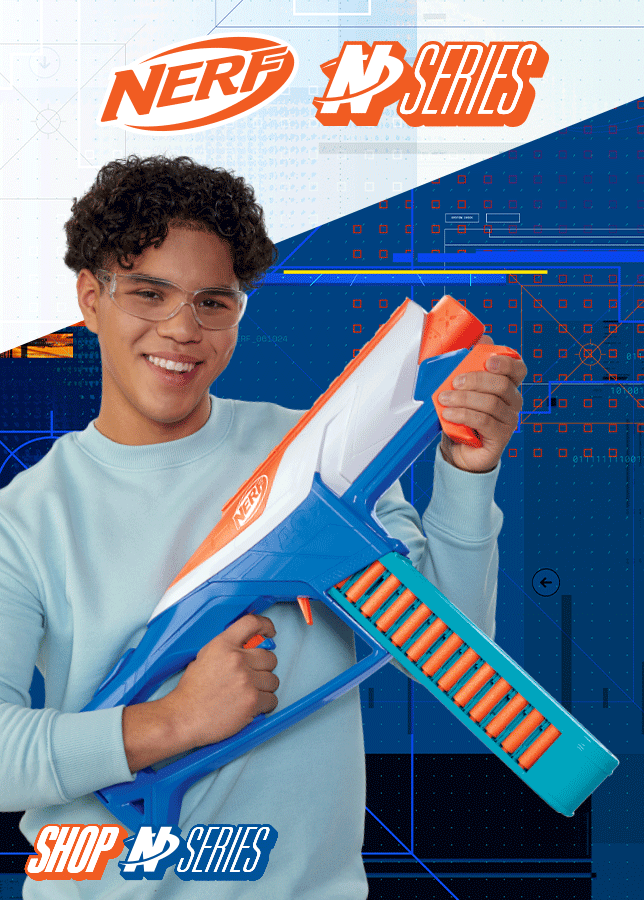 Nerf Guns Logo NERF N Series Gear Up Pack