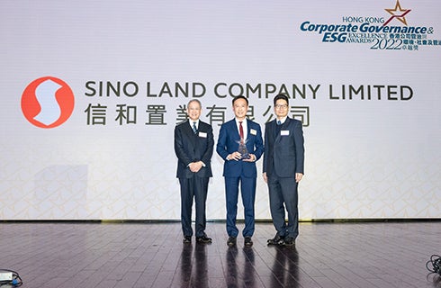 Hong Kong Corporate Governance and ESG Excellence Awards 2022 | Sino Group