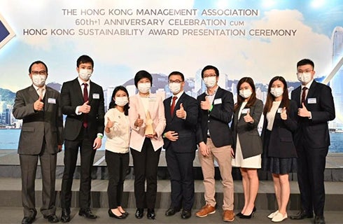 HKMA Hong Kong Sustainability Award 2020/21 | Sino Group