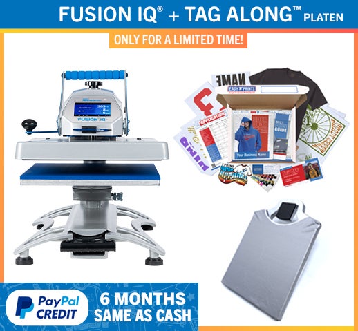 Fusion and Tag Along | Heat Presses | Transfer Express