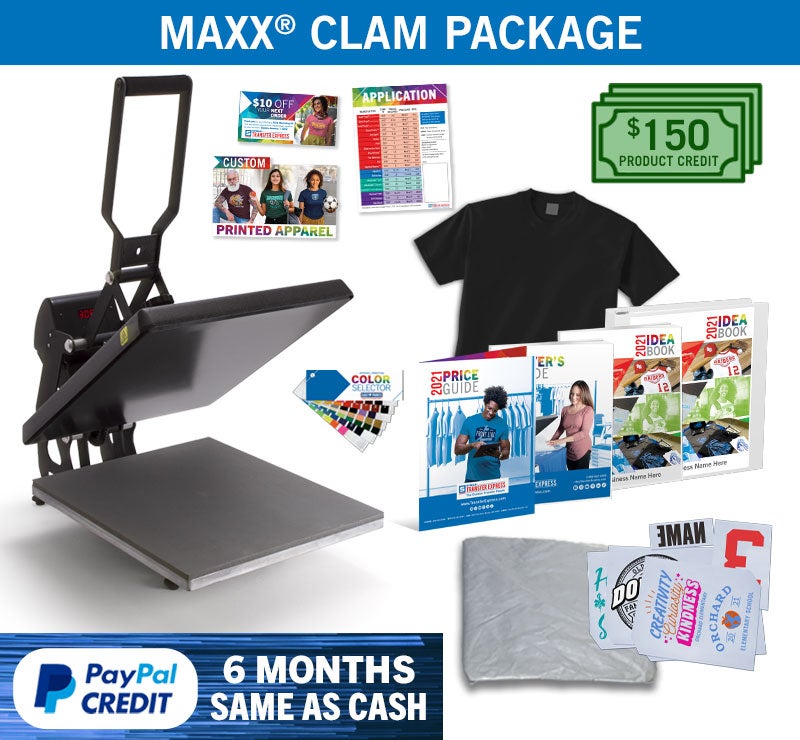 Heat Press Packages | Transfer Express