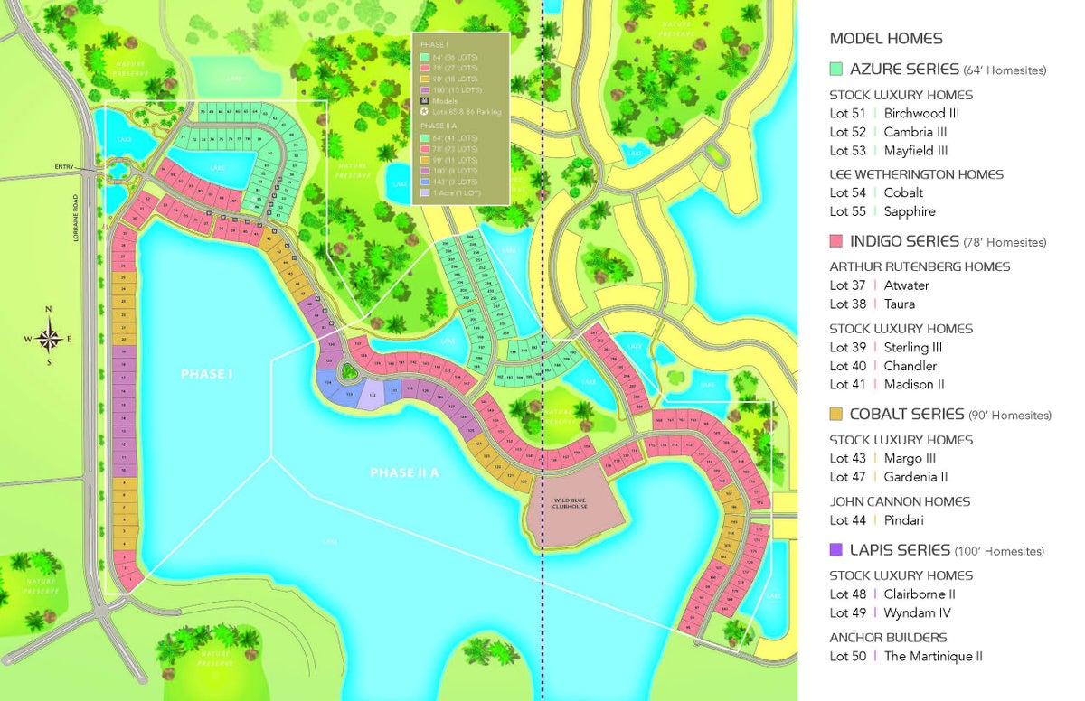 Site plan / Wild Blue at Waterside / STOCK Family of Companies