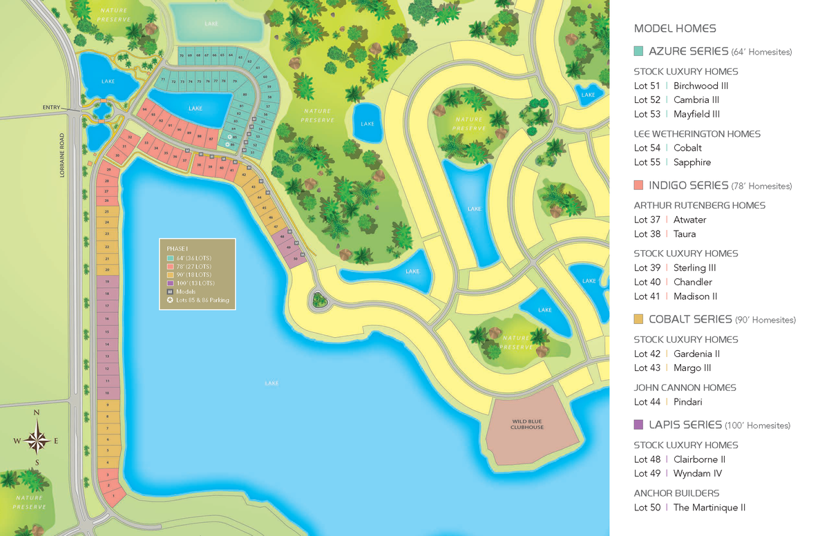 Site plan / Wild Blue at Waterside / STOCK Family of Companies