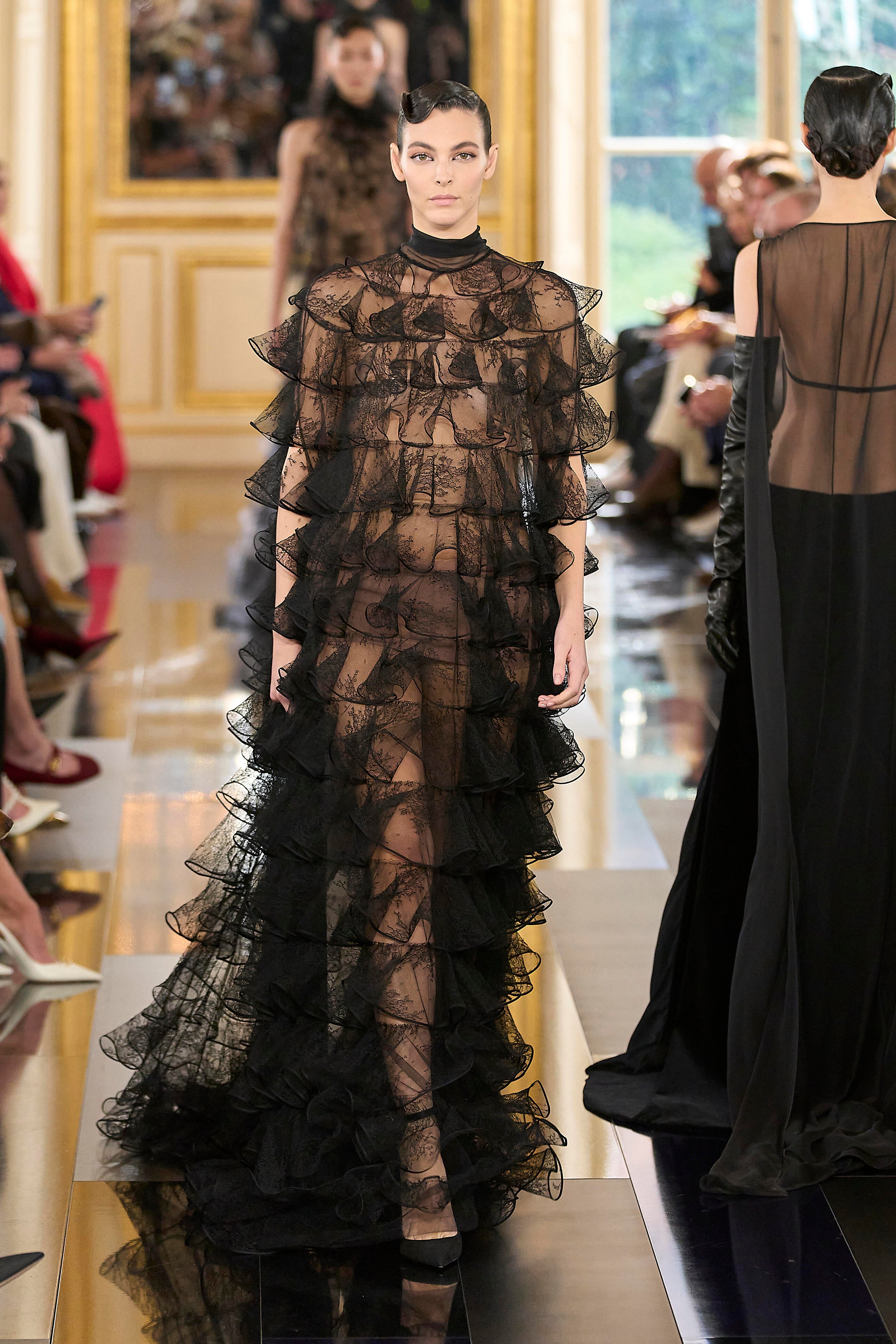 Valentino Does a Serious About-Face and Trades Its Signature Pink for ...