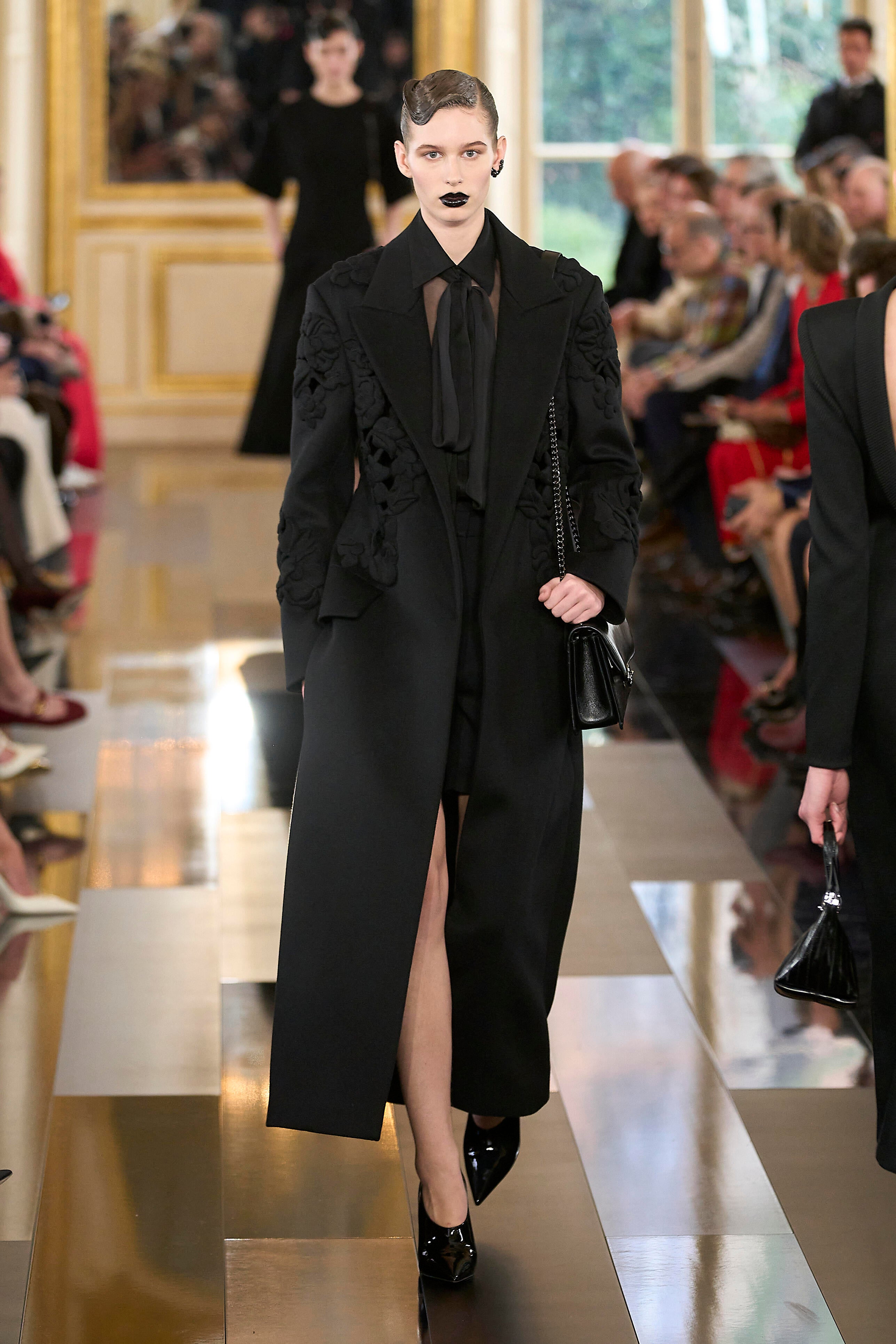 Valentino Does a Serious About-Face and Trades Its Signature Pink for ...