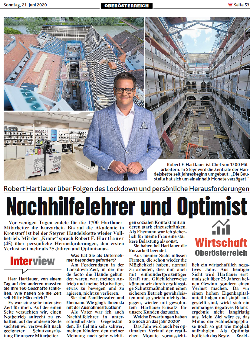 Hartlauer in den Medien | Hartlauer