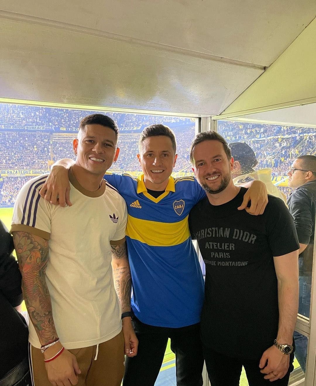Las primeras palabras de Ander Herrera como jugador de Boca Juniors ...