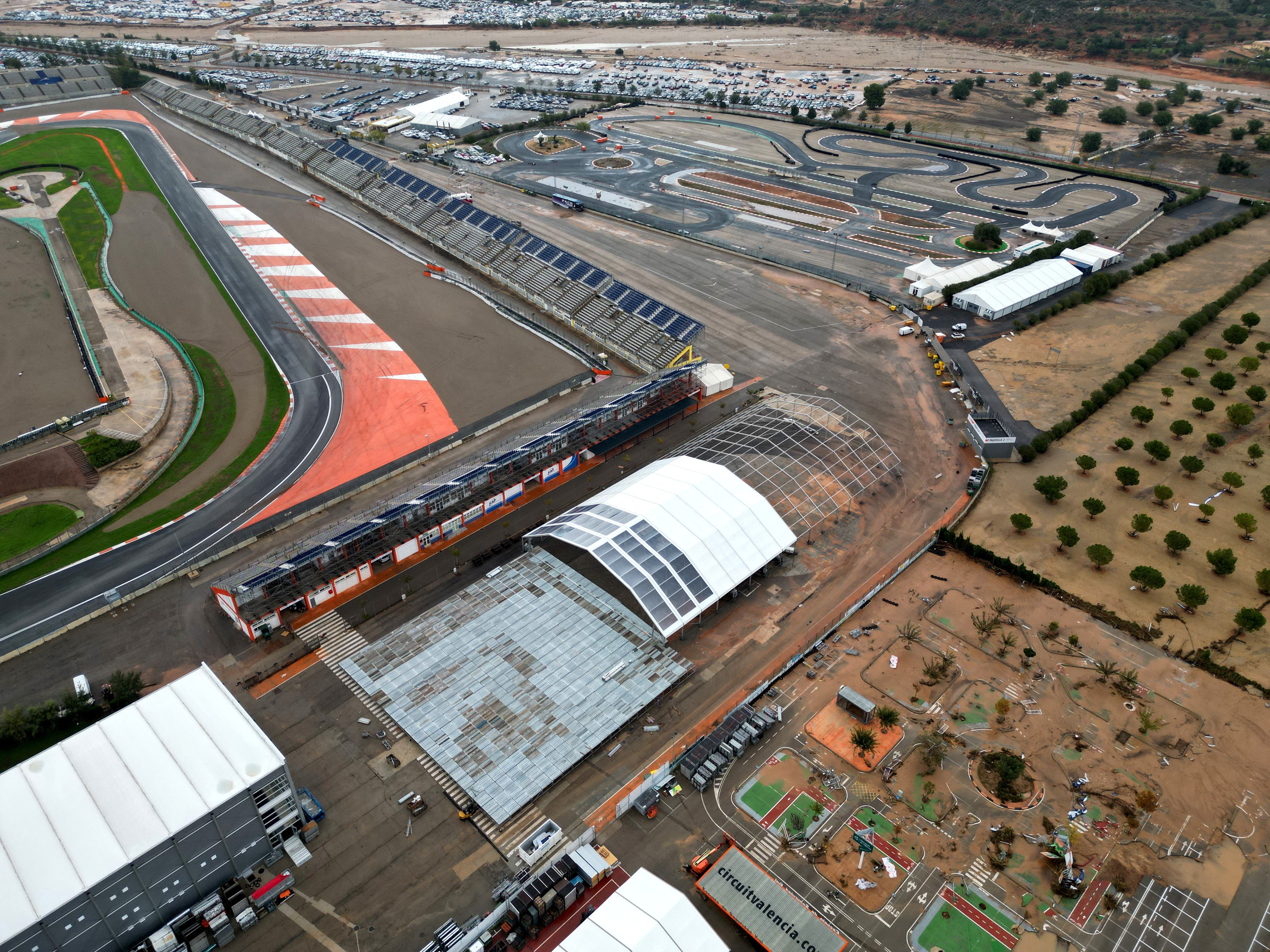 (Photos) The Valencia Circuit After DANA's Impact | beIN SPORTS
