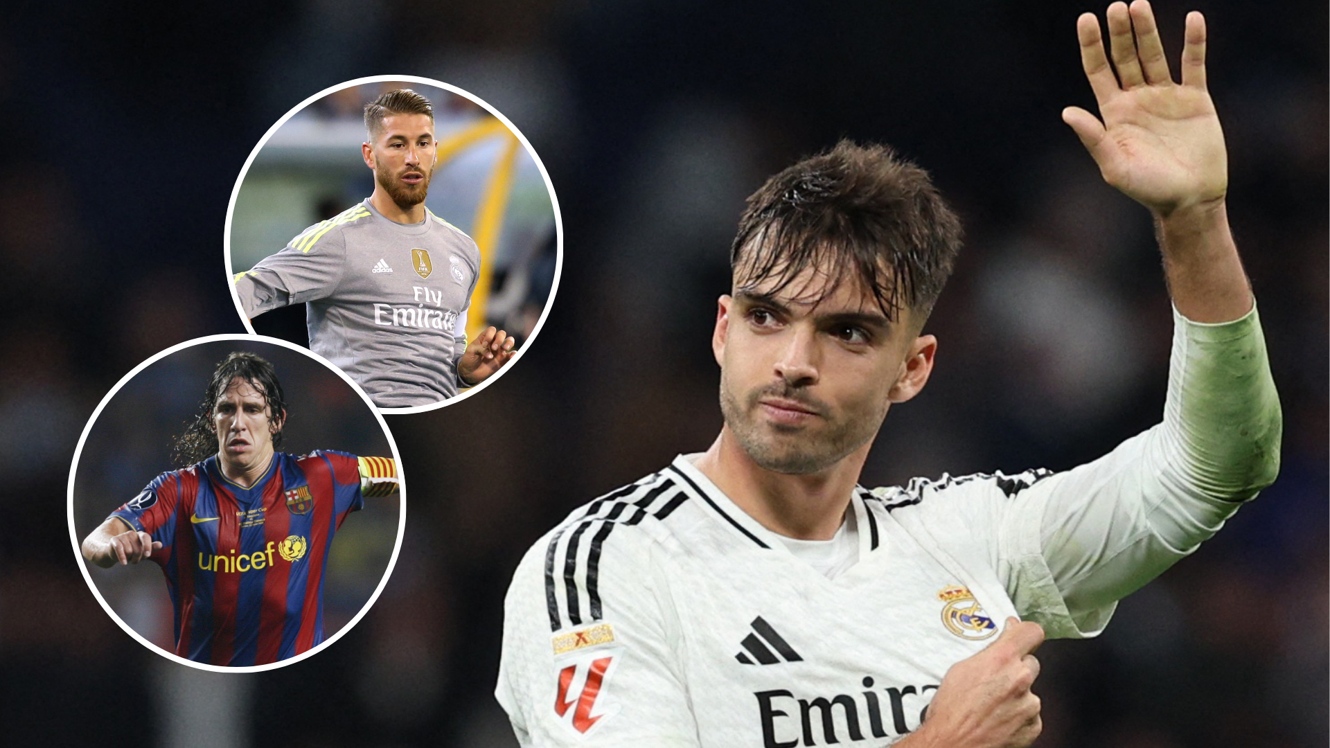 Raúl Asencio destaca a Sergio Ramos y Carles Puyol como sus grandes ...