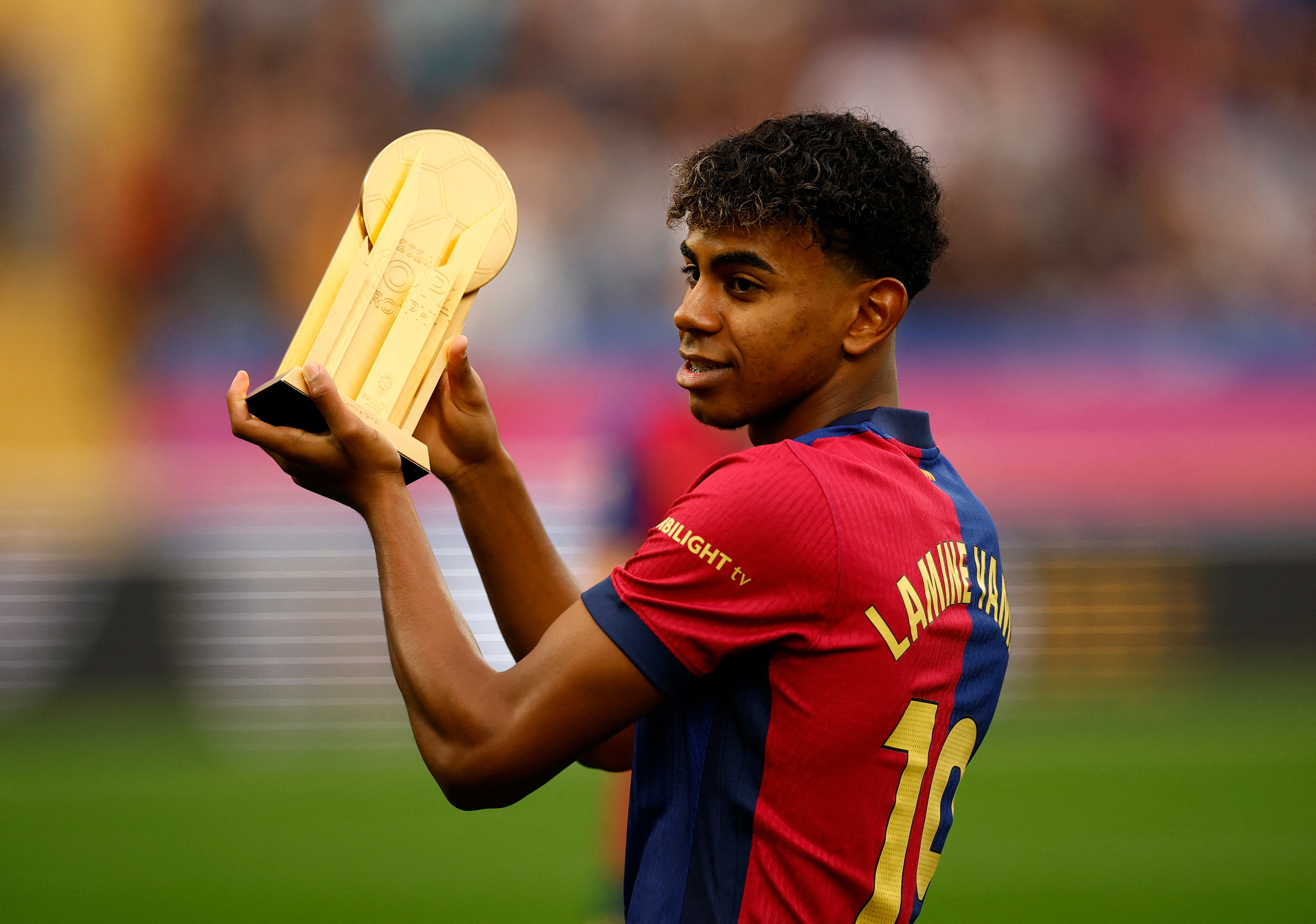 Lamine Yamal Wins the Golden Boy Award | beIN SPORTS