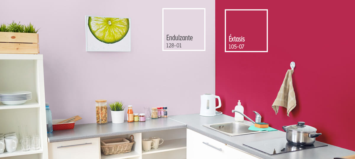 Decoración de espacios con colores Magentas | Comex ColorLife