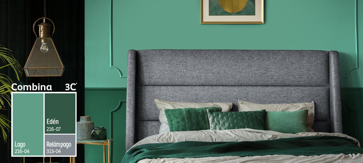 Decoración de espacios con colores Verdes | Comex ColorLife