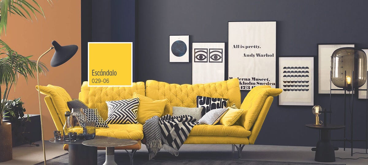 Decoración de espacios con colores Amarillos | Comex ColorLife