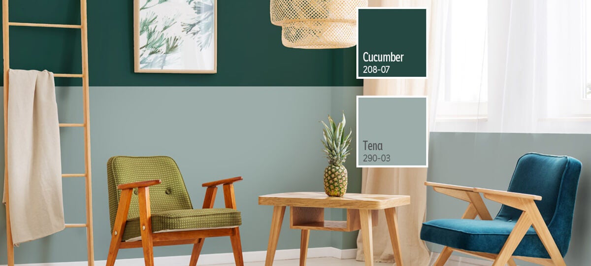 Decoración de espacios con colores Turquesas | Comex Turquesas ColorLife