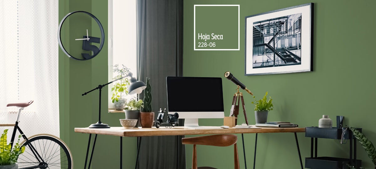 Decoración de espacios con colores Verdes | Comex ColorLife