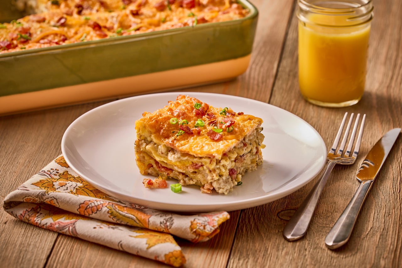 Breakfast Lasagna with Bacon | Farmland Foods