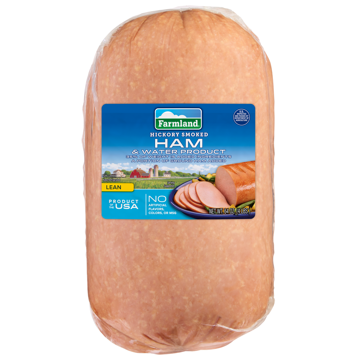 Smoked Boneless Whole Ham, 64oz | Farmland Foods