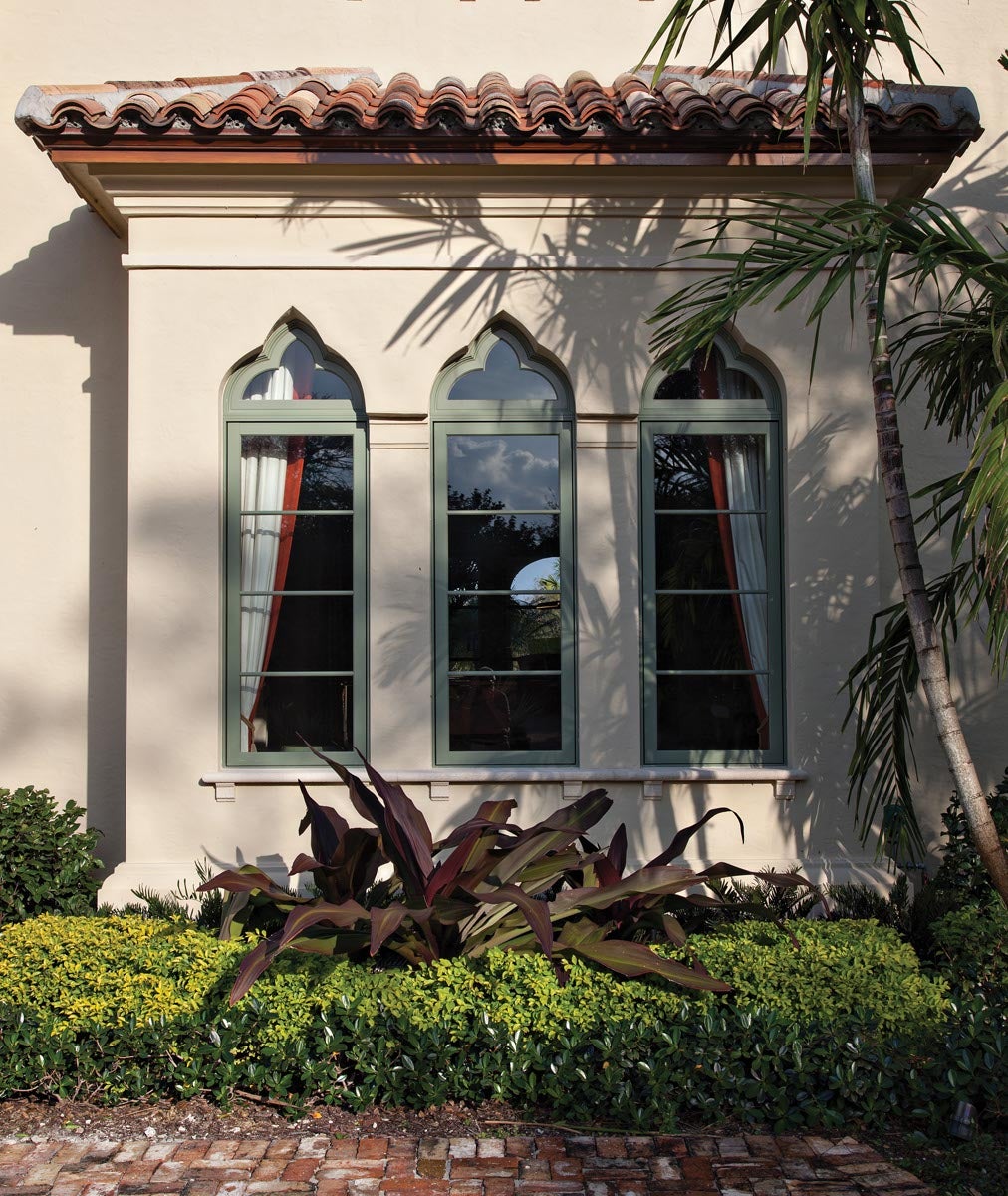 Spanish Colonial Home Windows
