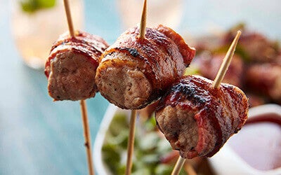 Bacon-Wrapped Pork Appetizer | Farmer John