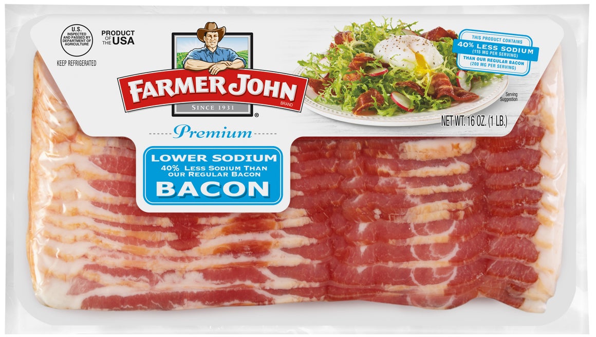 Lower Sodium Premium Bacon 12oz. | Farmer John