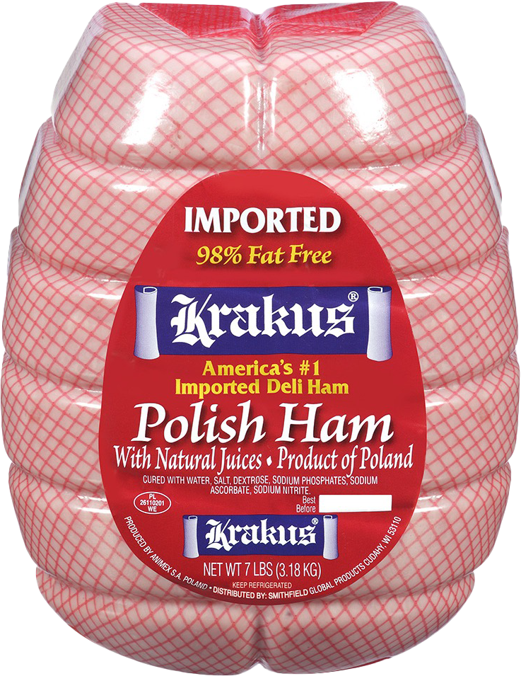 Polish Ham 7 lb. | Krakus Foods
