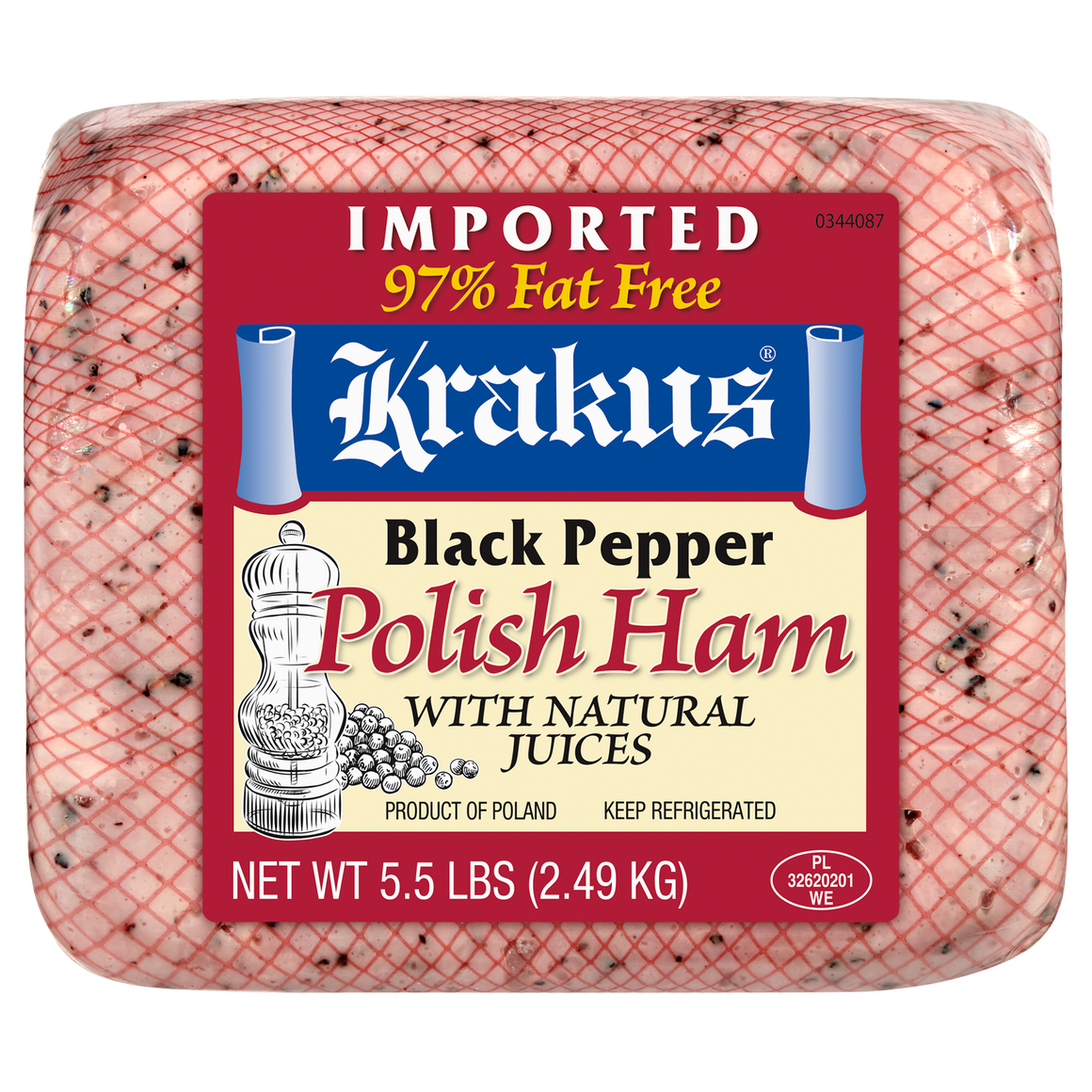 Black Pepper Polish Ham | Krakus Foods
