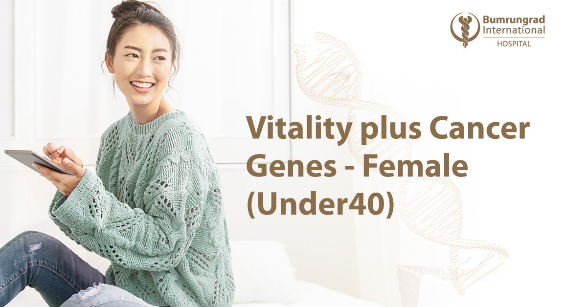 Vitality plus Cancer Genes - Female (Under 40)
