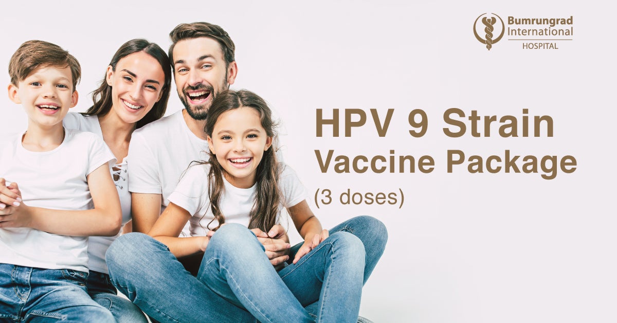 HPV-9 Vaccine Package (Gardasil-9 x 3) for Vaccine Center