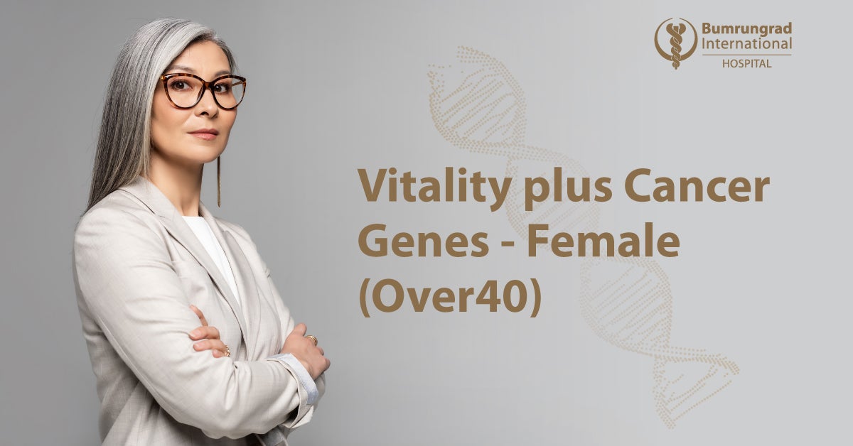 Vitality plus Cancer Genes - Female (Over 40)