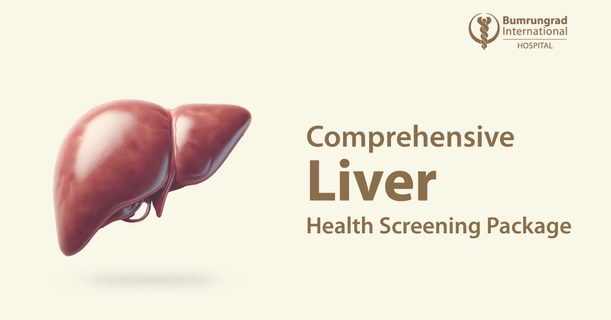 Comprehensive liver health screening package