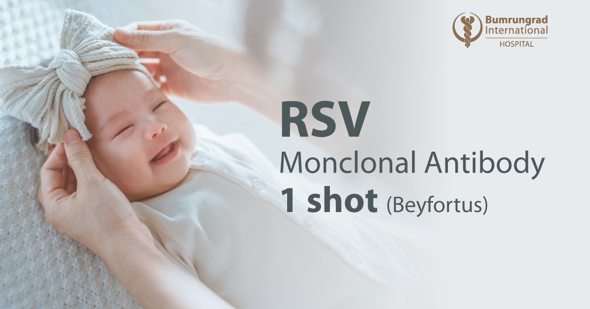 Beyfortus 1 shot (50 mg or 100 mg RSV antibody)