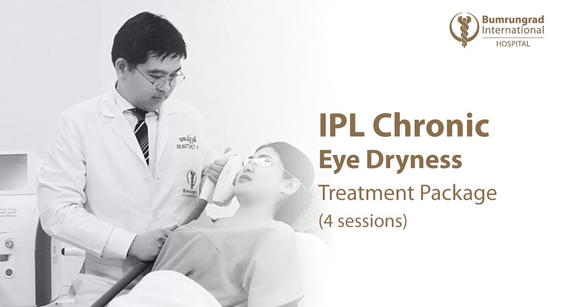 IPL chronic eye dryness treatment package (4 Sessions)