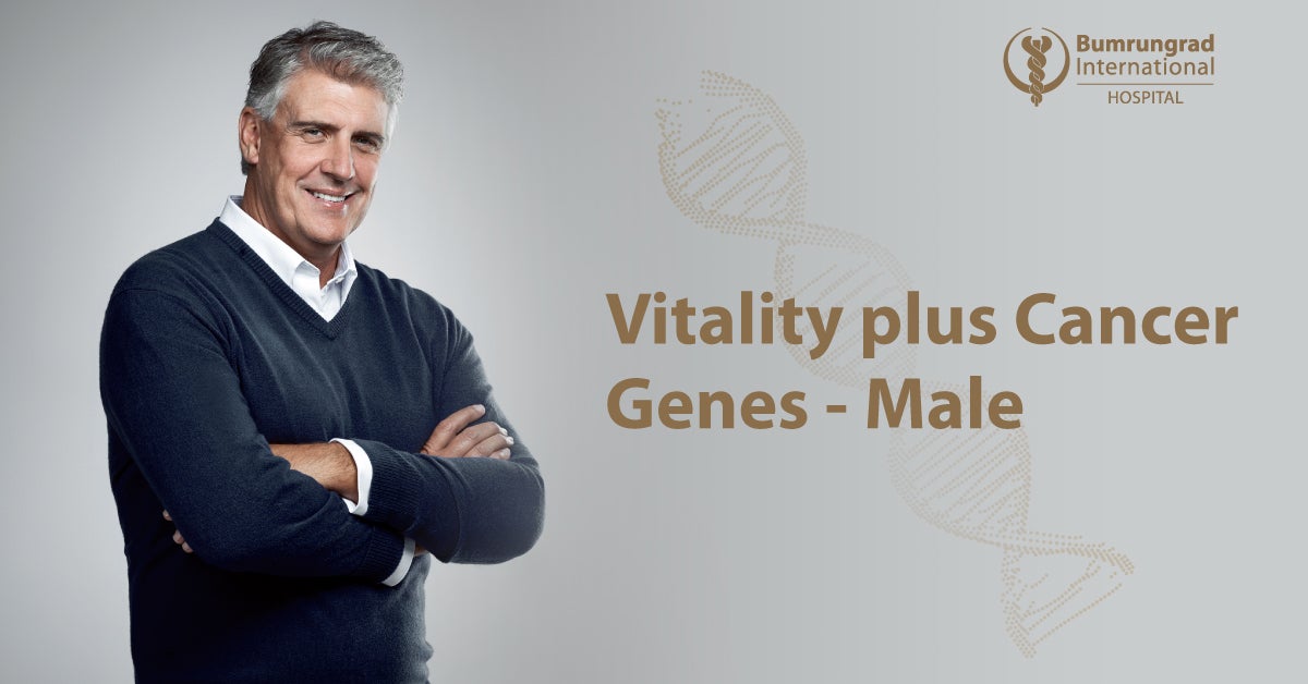 Vitality plus Cancer Genes - Male