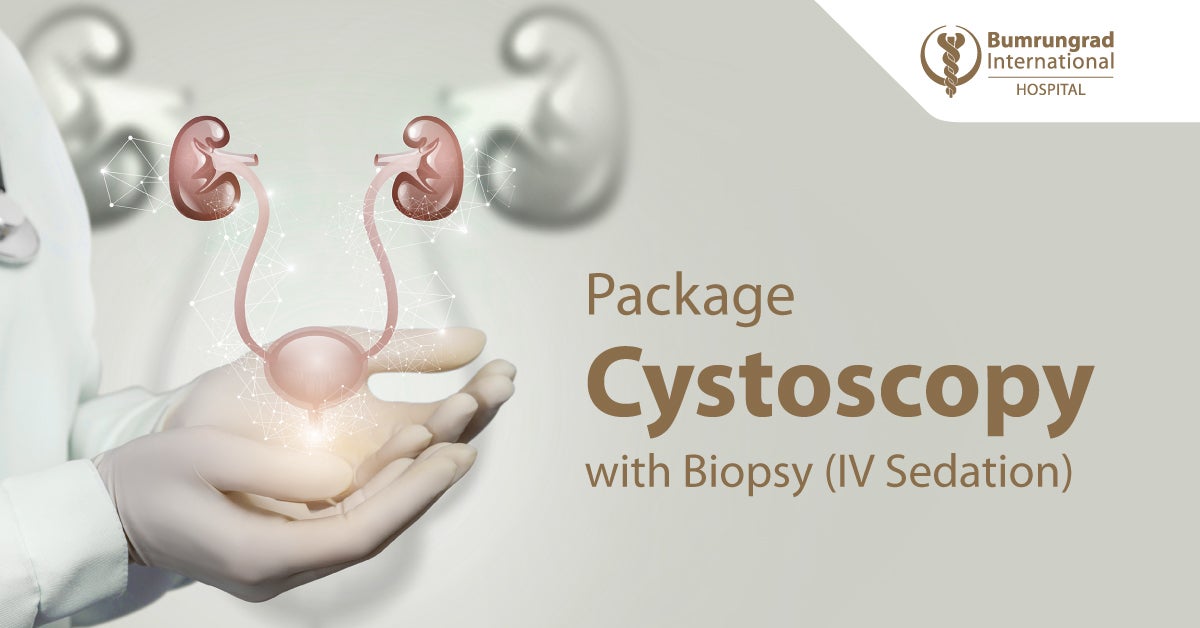Cystoscopy with Biopsy under intravenous (IV) sedation