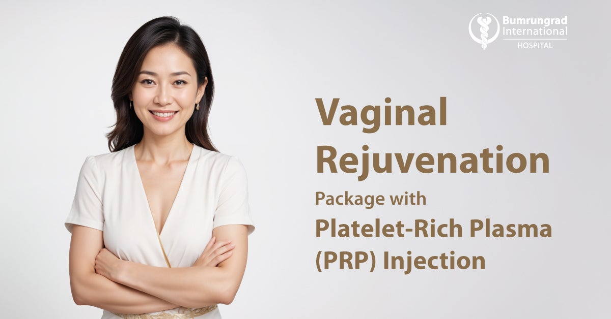 Vaginal Rejuvenation Package with Platelet-Rich Plasma (PRP) Injection