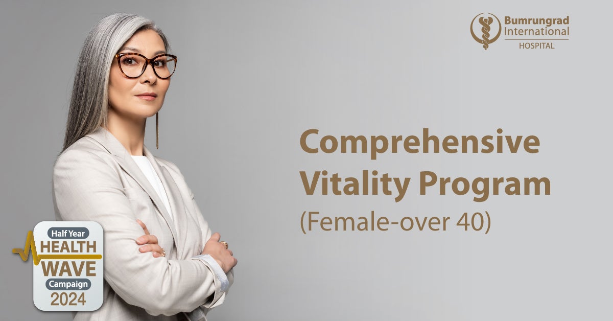 Comprehensive Vitality Program (Female over 40)