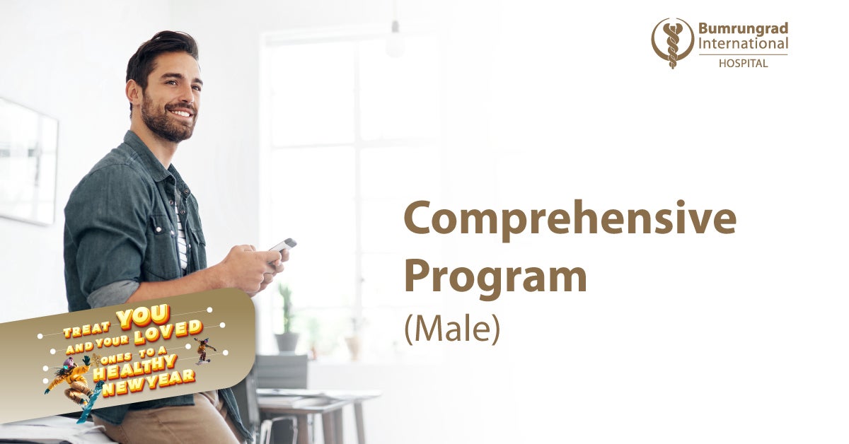 Comprehensive - Health Check-up - Men | Bumrungrad hospital Bangkok