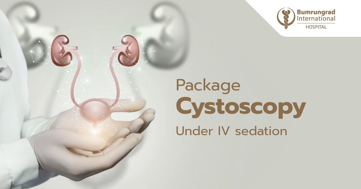 Cystoscopy under IV sedation