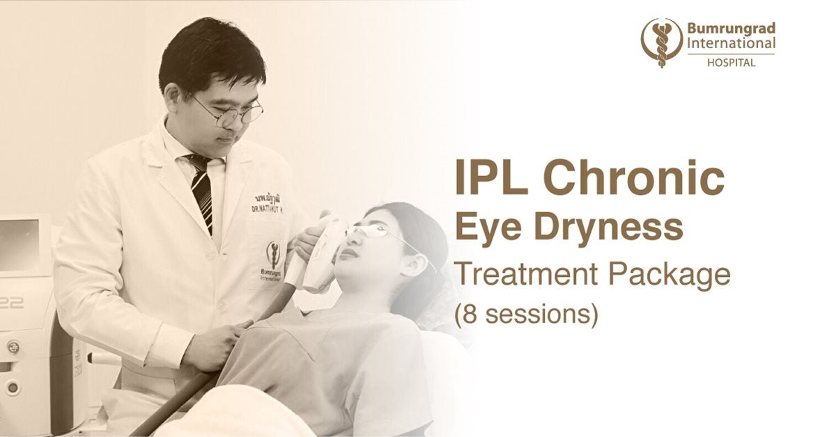 IPL chronic eye dryness treatment package (8 Sessions)