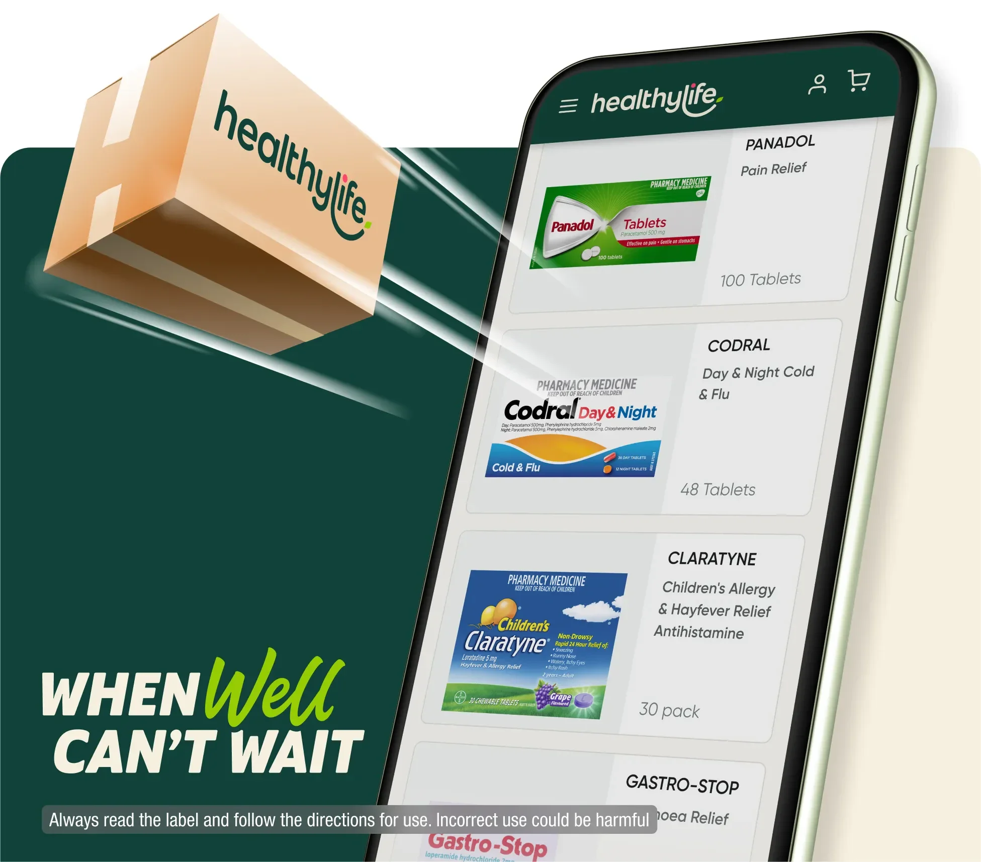 When Well Can't Wait | Same Day Shipping at Healthylife