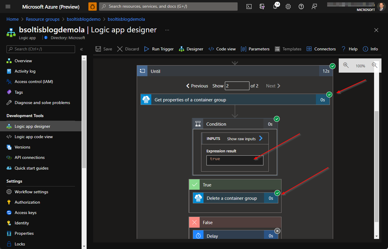 Deploying an image from Azure Container Registry with Azure Logic Apps - Soltisweb