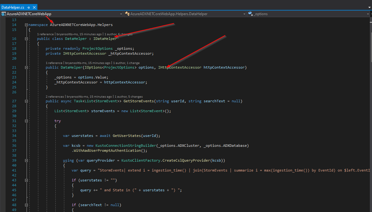 Managing ADX Data with .NET Core and Azure B2C - Soltisweb