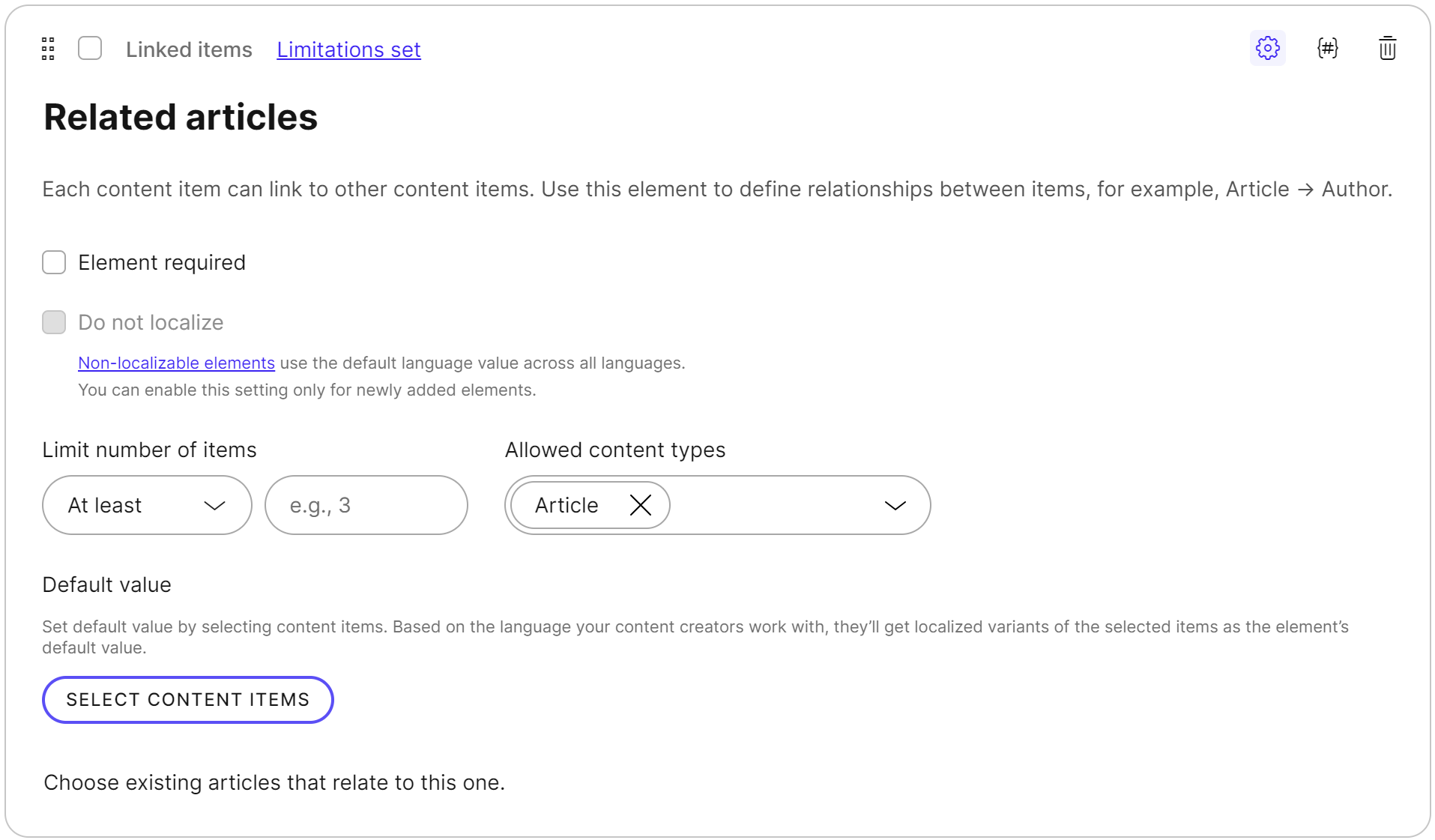 Linking | Kontent.ai Learn