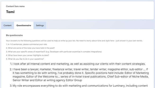 Streamline author information | Kontent.ai Learn