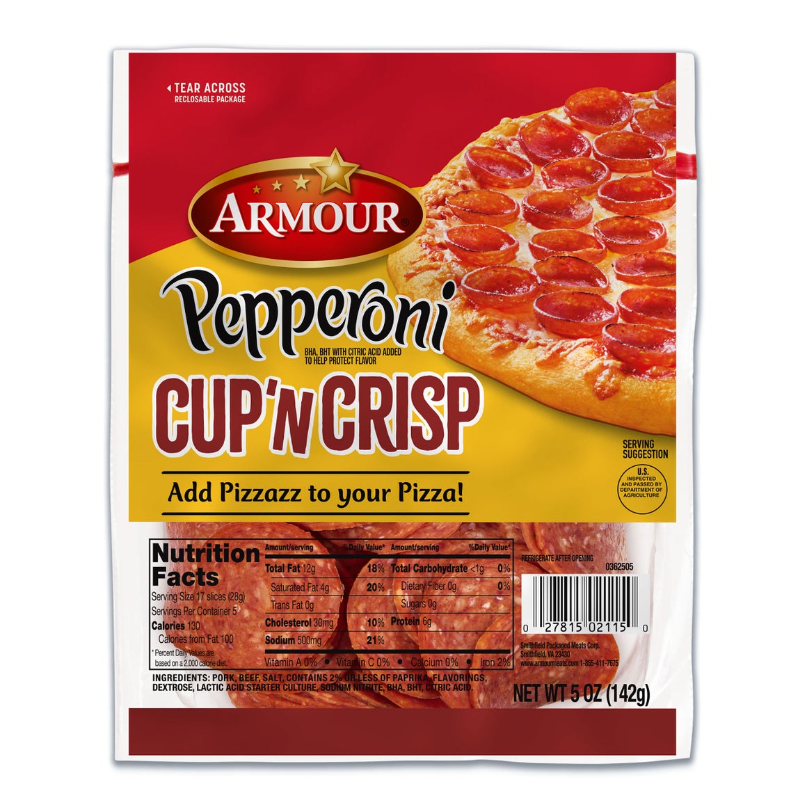 Cup’N Crisp Pepperoni | Armour Meats